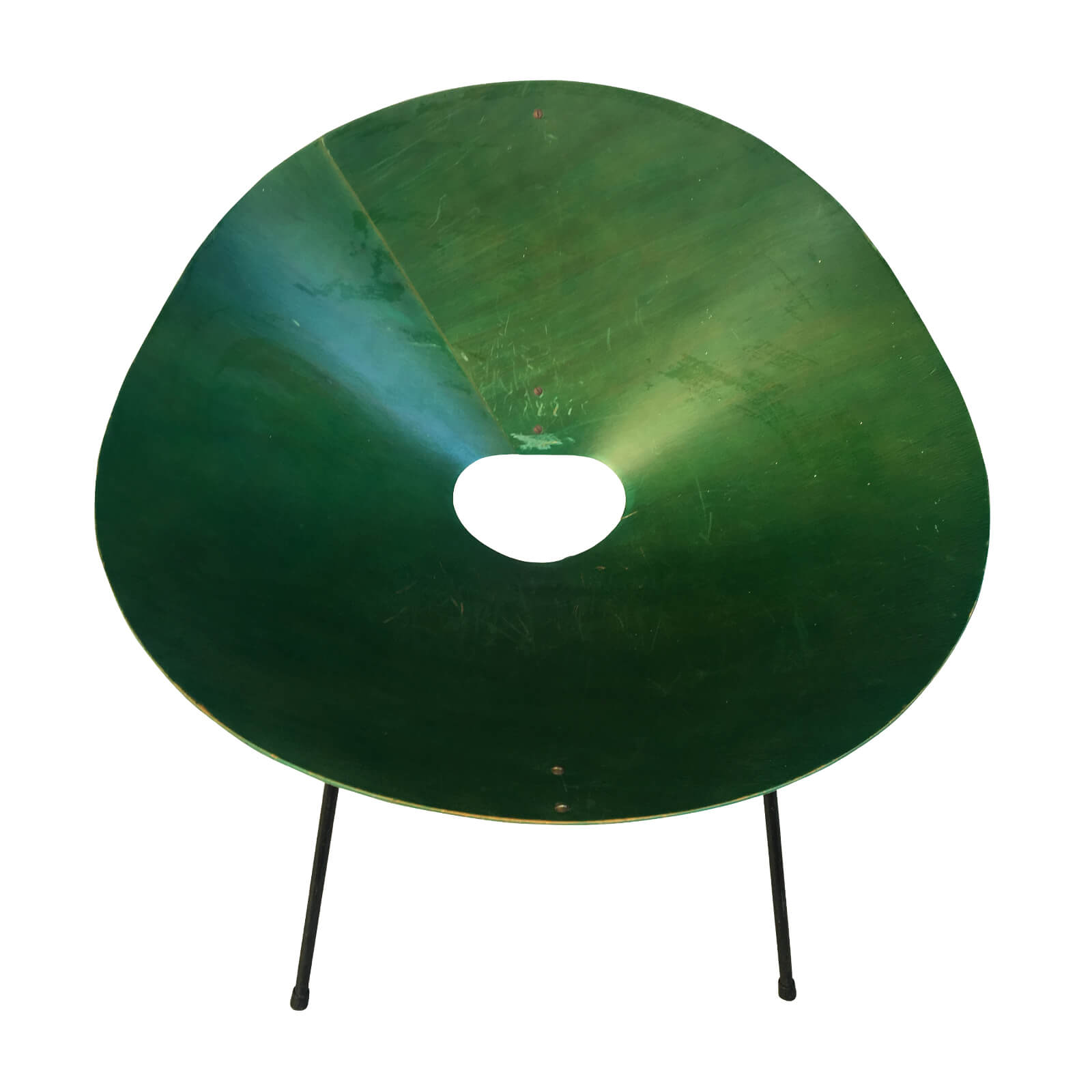 Green 'Kone’ Chair by Roger McLay