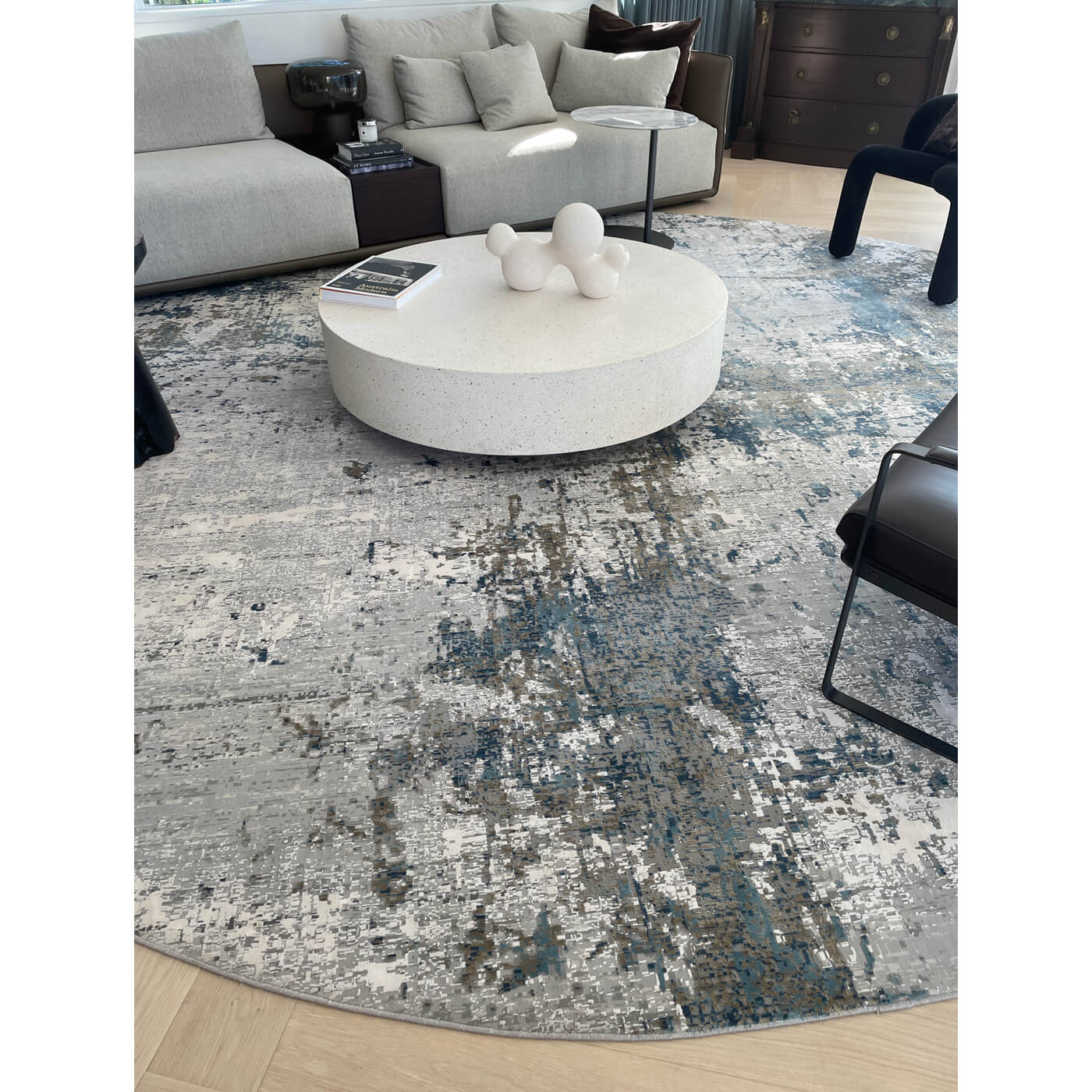 Camerich Circular Bamboo Rug