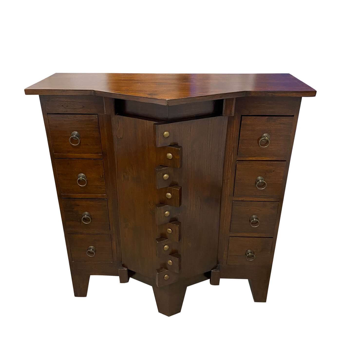 Burmese antique temple cabinet