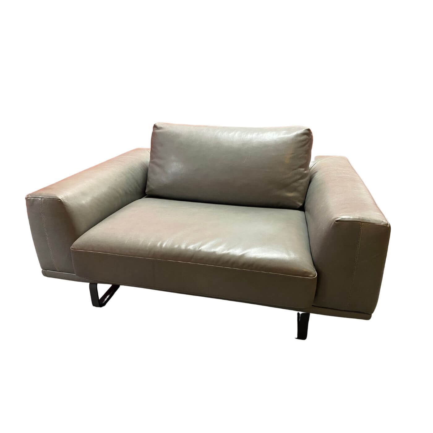 Natuzzi Italia Leather Armchair