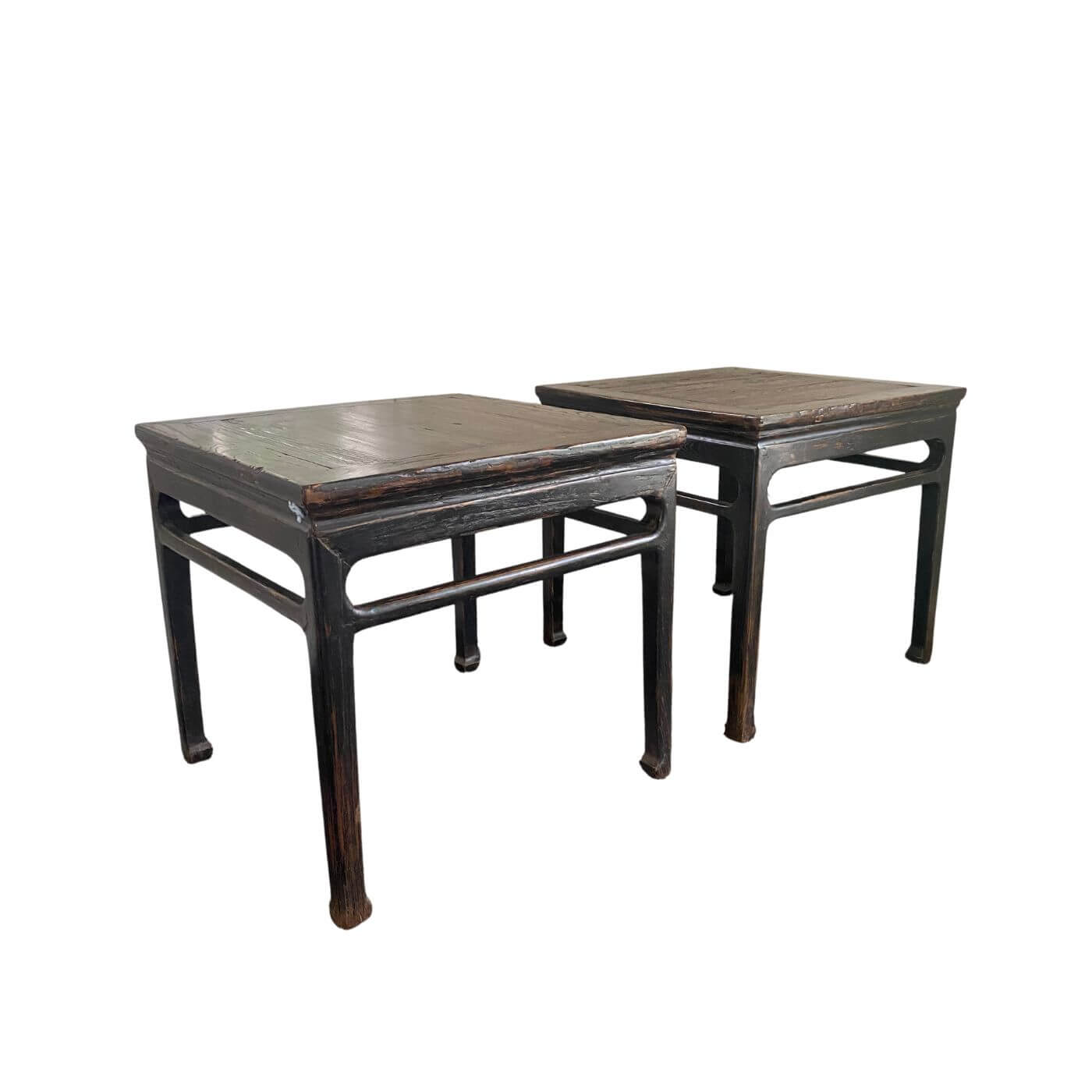 Chinese Ming Dynasty Style Side Tables, pair
