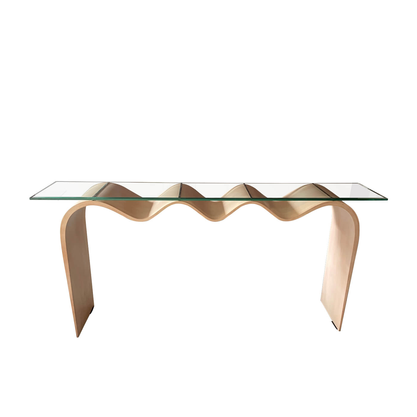 Wavy Ply Console Table