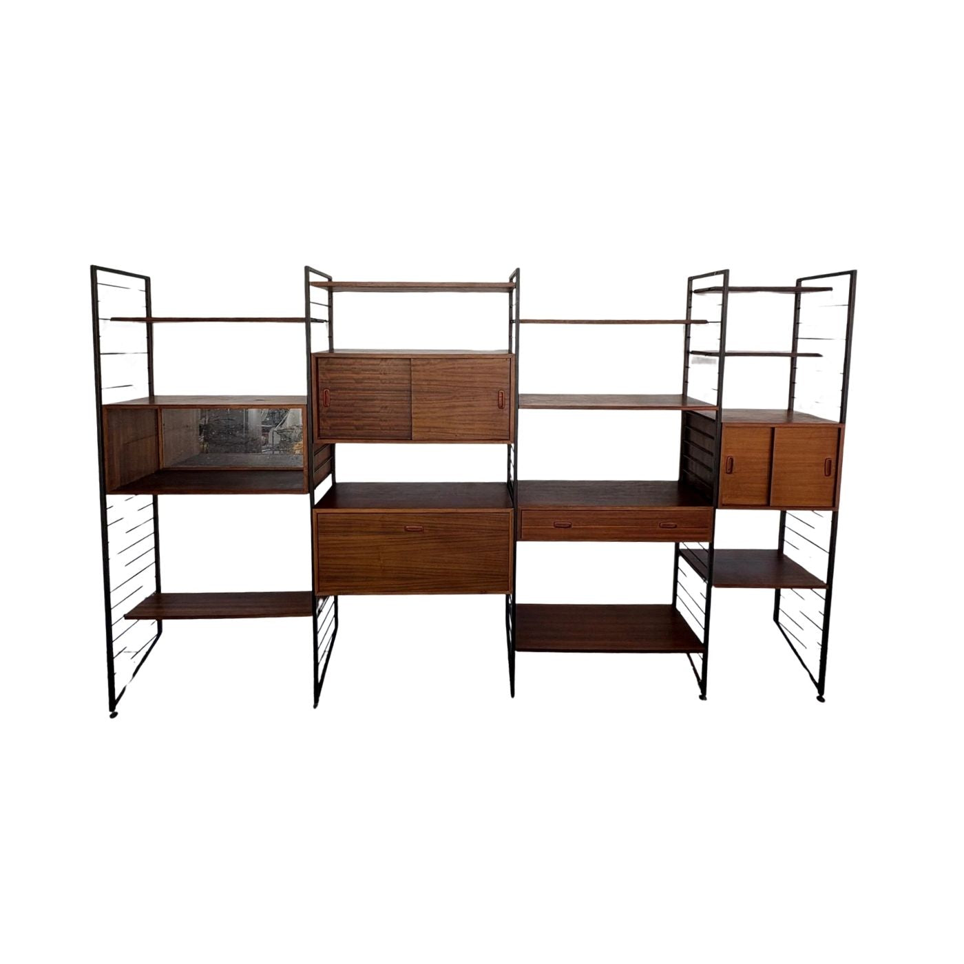 Mid Century Ladderax Shelving System - Danish