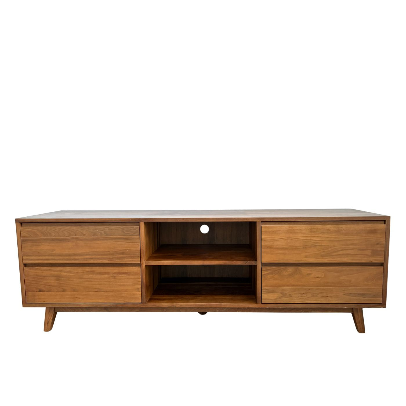 Icon By Design Bastian Walnut Entertainment Unit